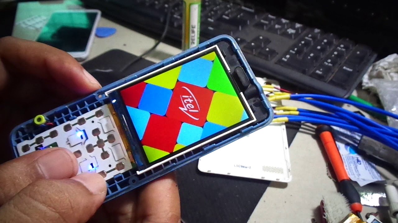 itel it5022 white display solution - YouTube