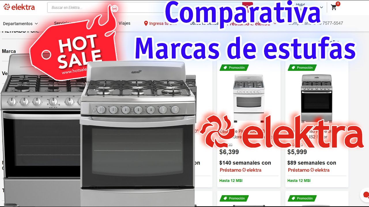 Cómo elegir la estufa perfecta en Elektra - YouTube