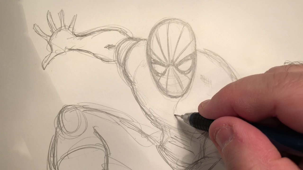 Let's Draw The Amazing Spider-Man By Fernando Ruiz Part 3 Now with more ...