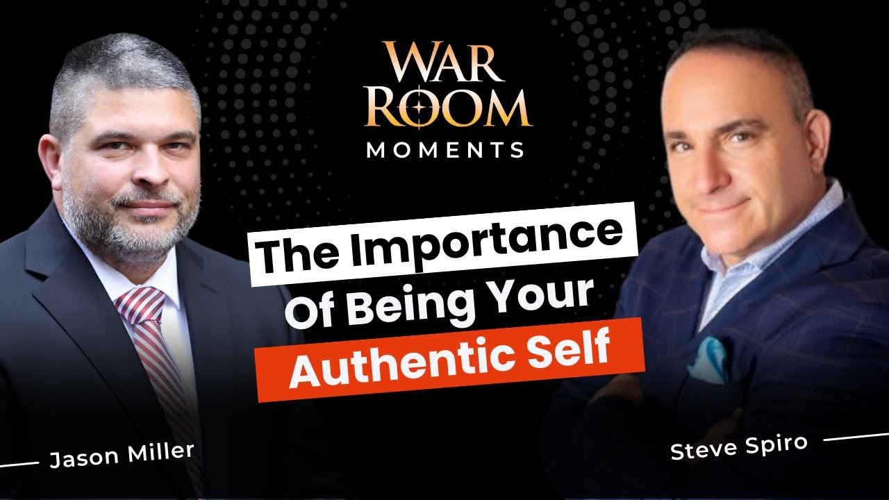 Steve Spiro Discussing Being Your Authentic Self and The Importance ...