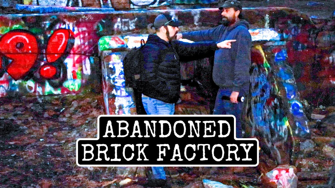 ABANDONED BRICK FACTORY | Explored Underground Tunnel | JERSEY PINES ...