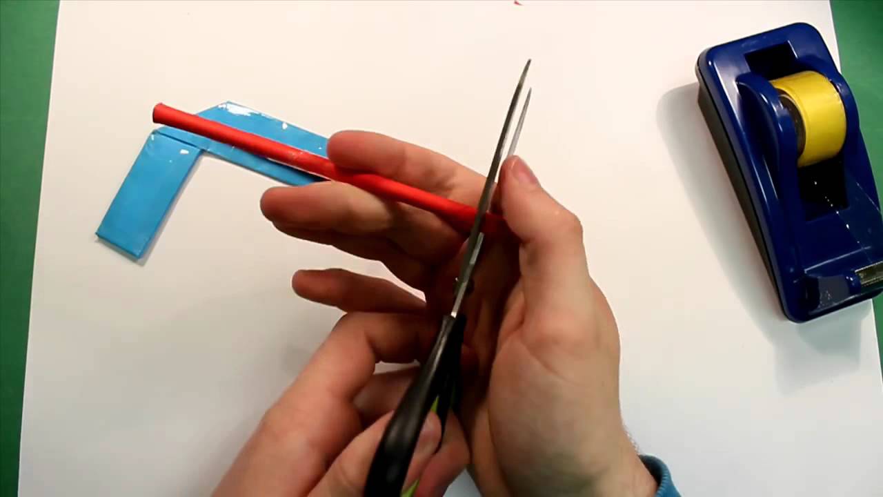 How to make a paper gun Rubber band gun 7 SHOOTS - YouTube
