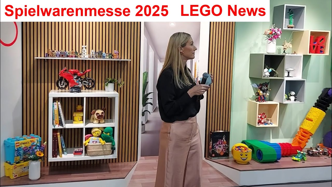 Lego-Neuheiten @ Spielwarenmesse 2025 – Ducati, Formel1, Blumen ...