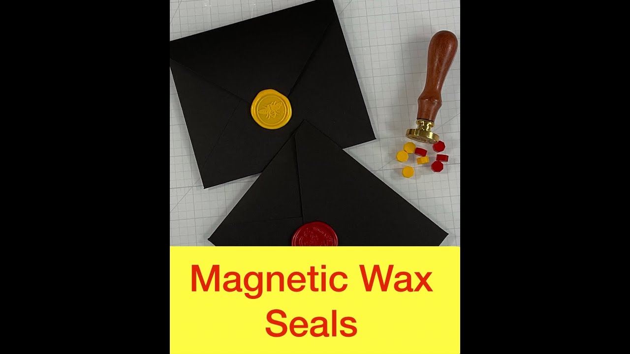 Magnetic Wax Seal tutorial - YouTube