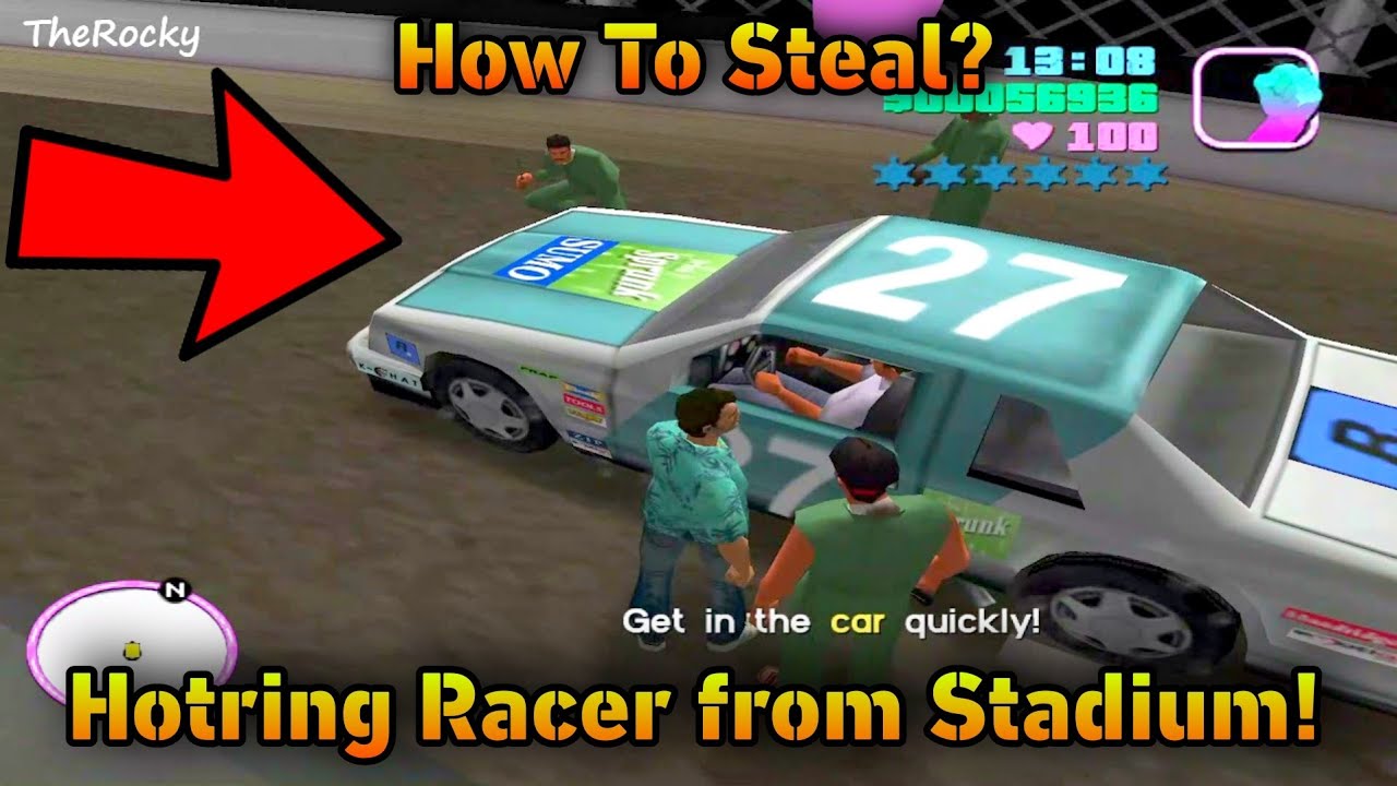 Secret Hotring Racer Car Stealing Mission In GTA Vice City | Hidden ...