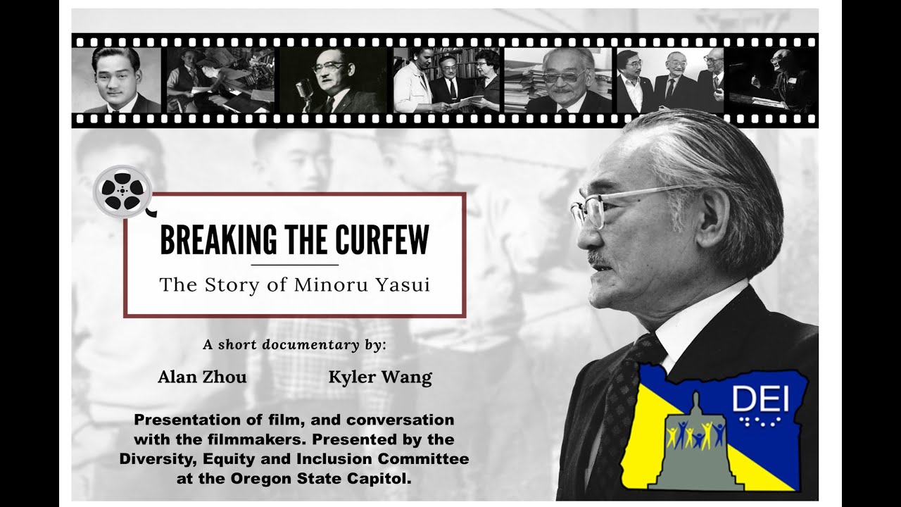 DEI Committee Presents: Breaking the Curfew -The Story of Minoru Yasui ...