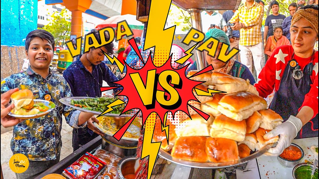 Amazing 12 Year Old Little Boy Selling Mumbai Ka Vada Pav Saste Rate ...