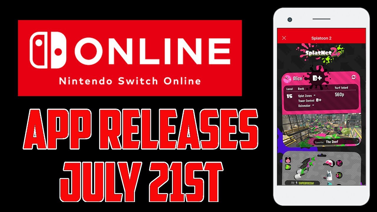 Nintendo Switch Online App Launches July 21st - YouTube