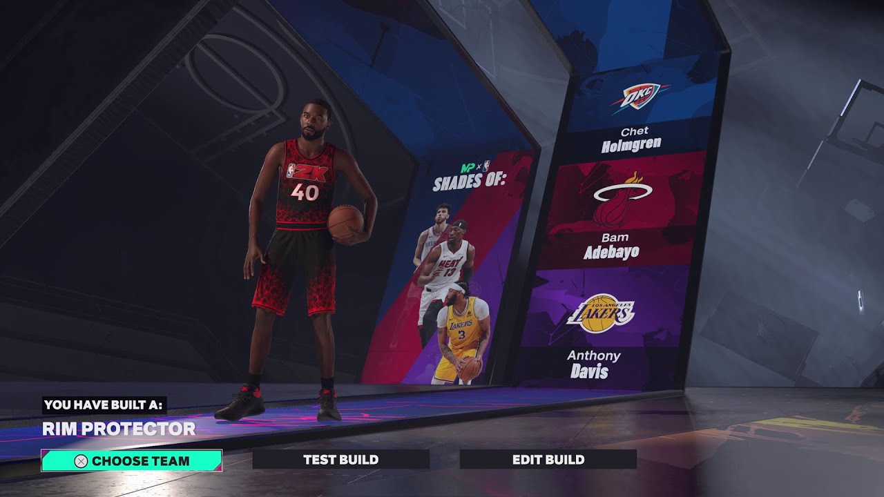 NBA 2K25 RARE BUILDS - RIM PROTECTOR - YouTube