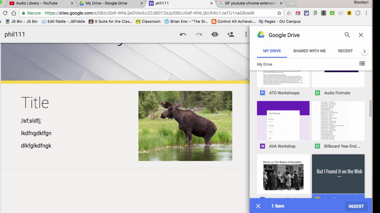 Meet the New Google Sites - YouTube