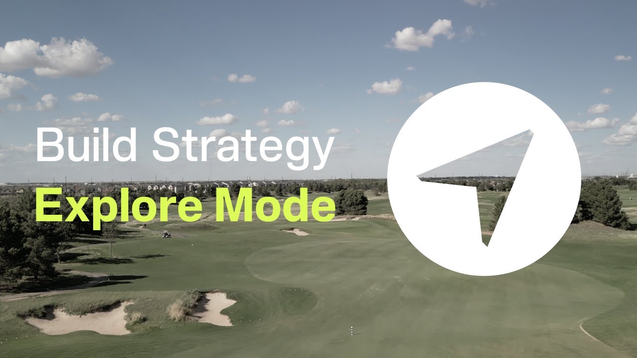 Plan your strategy for new golf courses with Tangent - YouTube