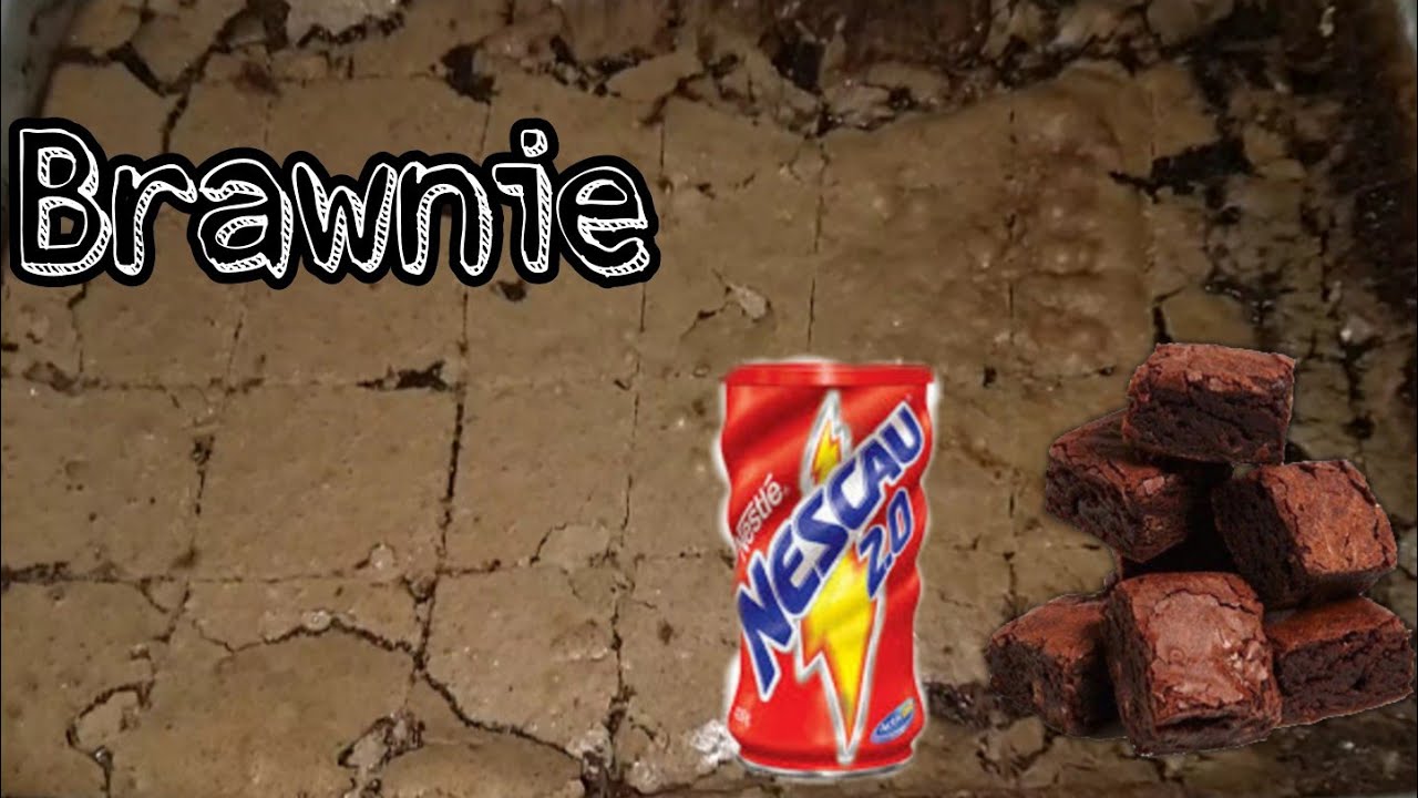 como fazer Brawnie de chocolate -o melhor e mais fácil Brawnie de ...