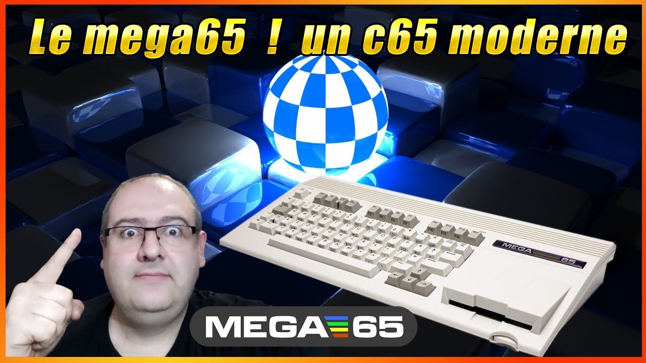 Le mega65 ! un Commodore c65 moderne avec fpga - YouTube