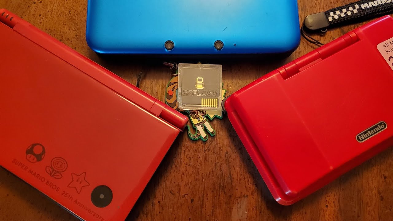 Brand New DS Flash Cart - EZ Flash Parallel - YouTube