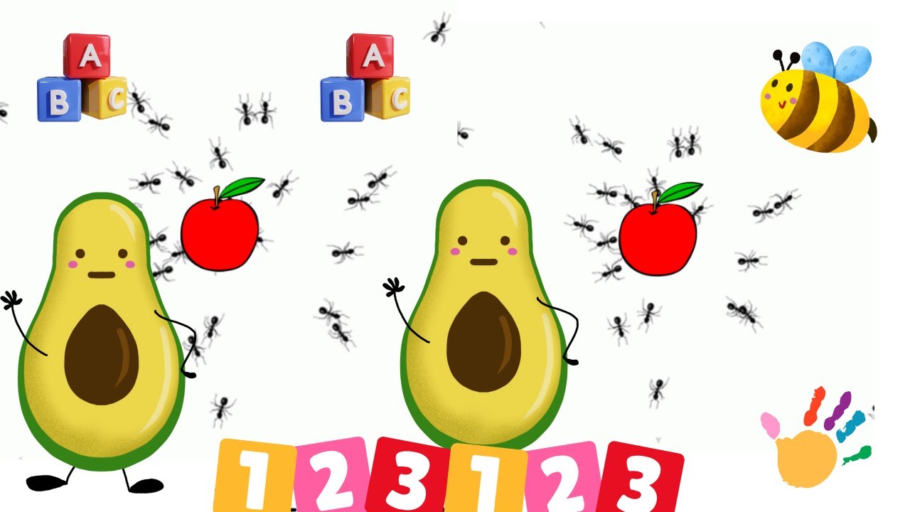 🥦Healthy Food vs Junk Food ABC 🍔🌭| Good Habits |🍐Nursery Rhymes and ...