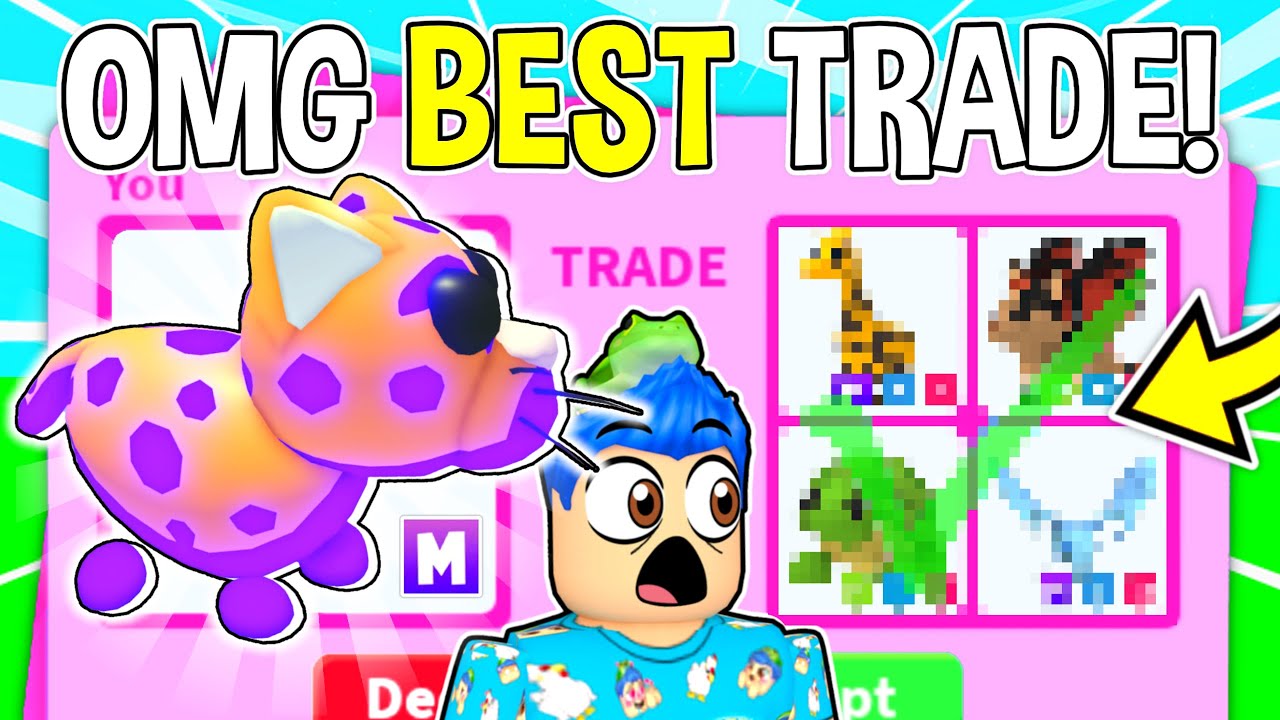 I Traded My *MEGA INDIAN LEOPARD* In Adopt Me!! Roblox Adopt Me Trading ...