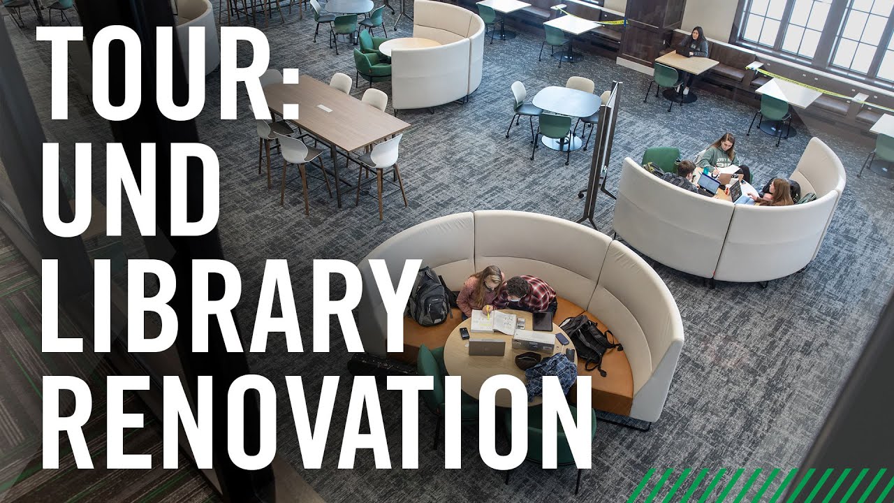 Chester Fritz Library Completes Renovations | University of North ...