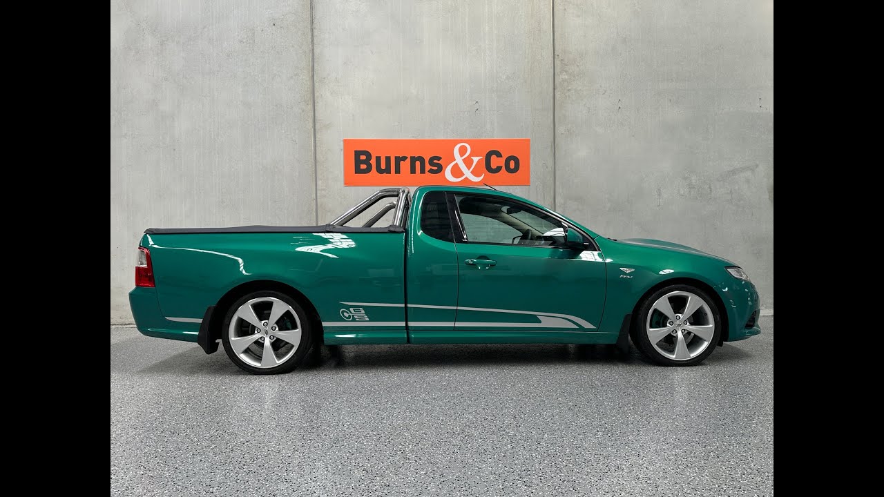 2012 FPV FG MKII GS Utility Boss V8 - YouTube