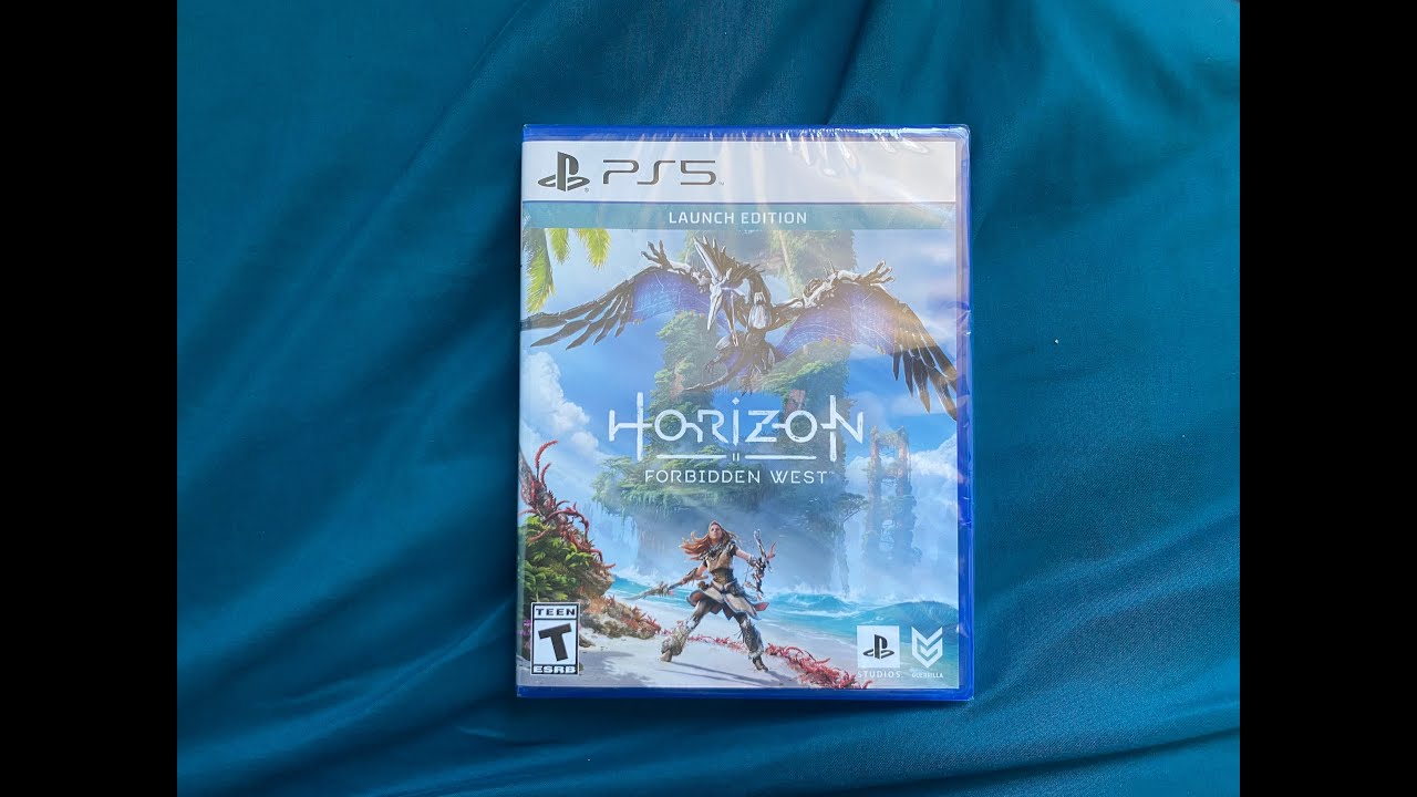 Horizon Forbidden West Launch Edition Ps5 Unboxing - YouTube