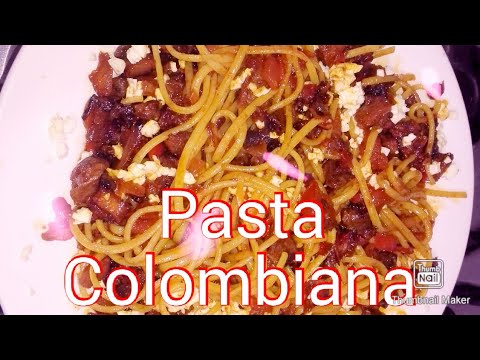PASTA COLOMBIANA - YouTube