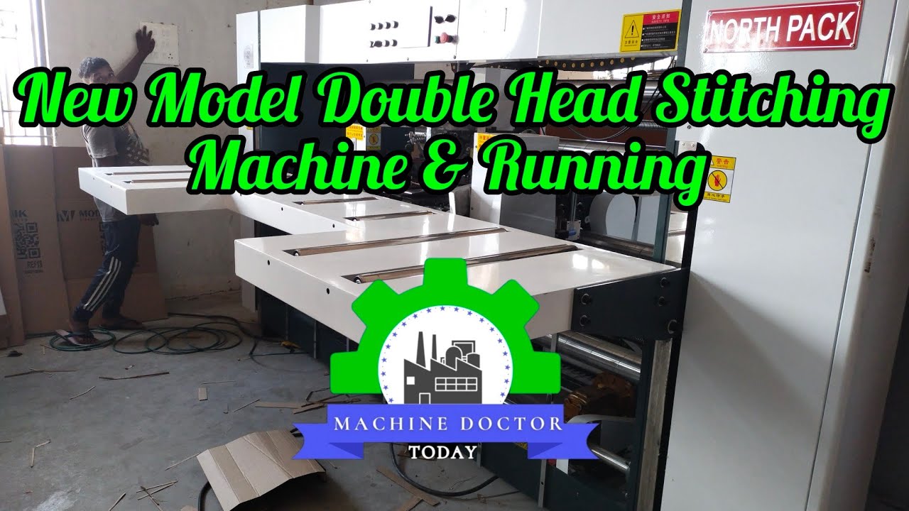 New Model Double Head Stitching Machine,You Can Also Use Single Joint ...