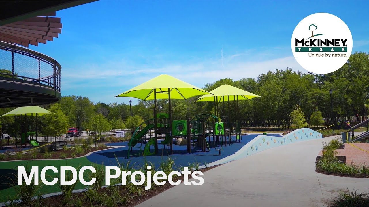 MCDC Funds Quality of Life Projects in McKinney - YouTube