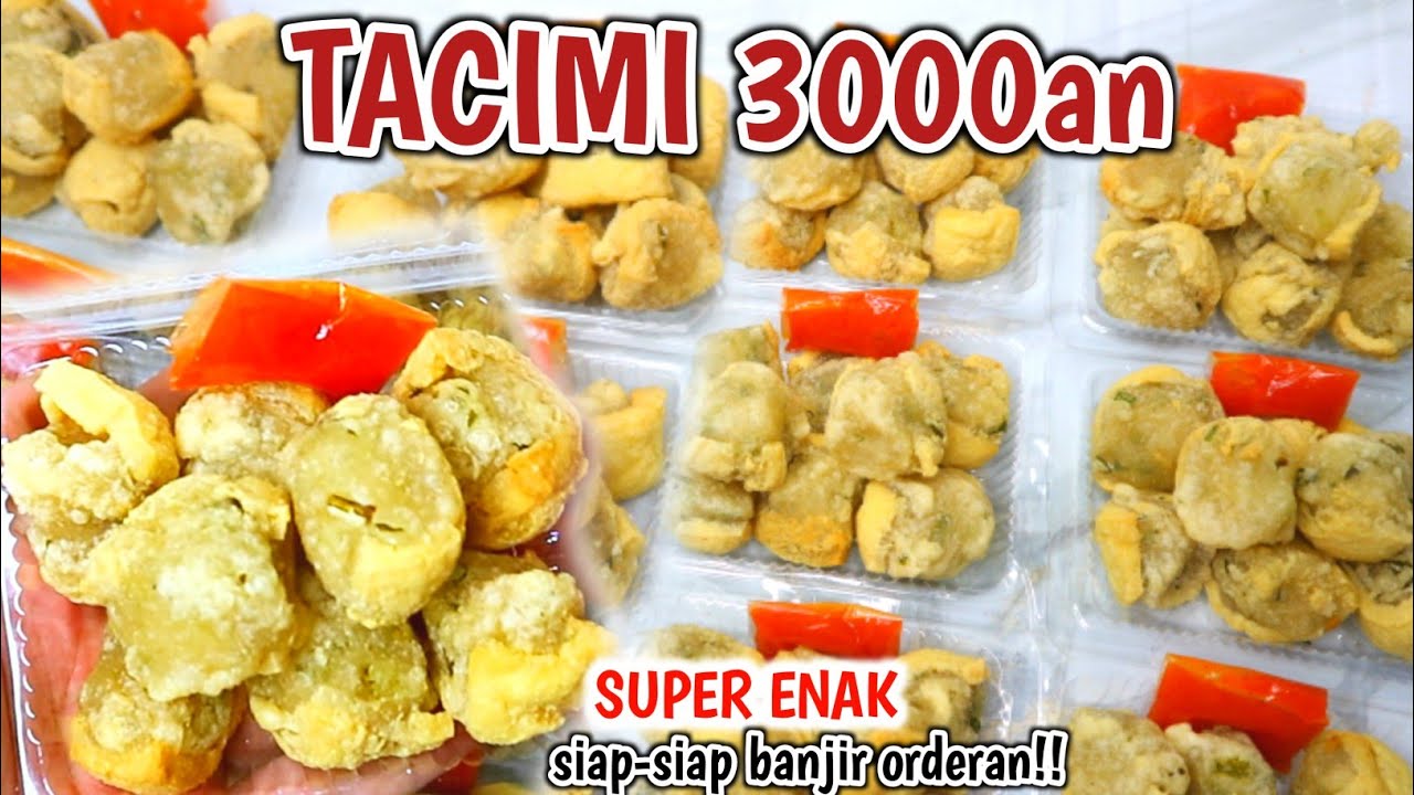 TERLALU ENAK, PEMBELI RELA ANTRI‼️ TACIMI "TAHU ACI MINI" IDE JUALAN ...