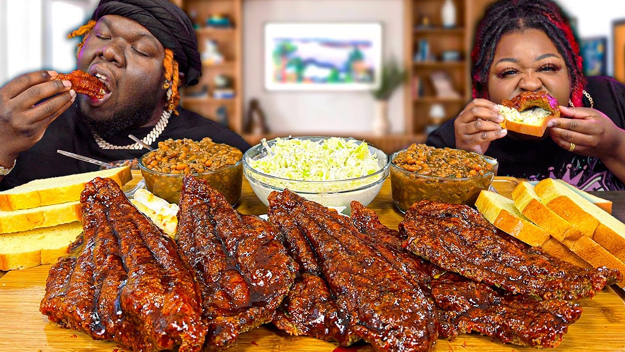 AJ'S SPICY GLAZED CATFISH & HOMEMADE COLESLAW!!! | MUKBANG EATING SHOW ...