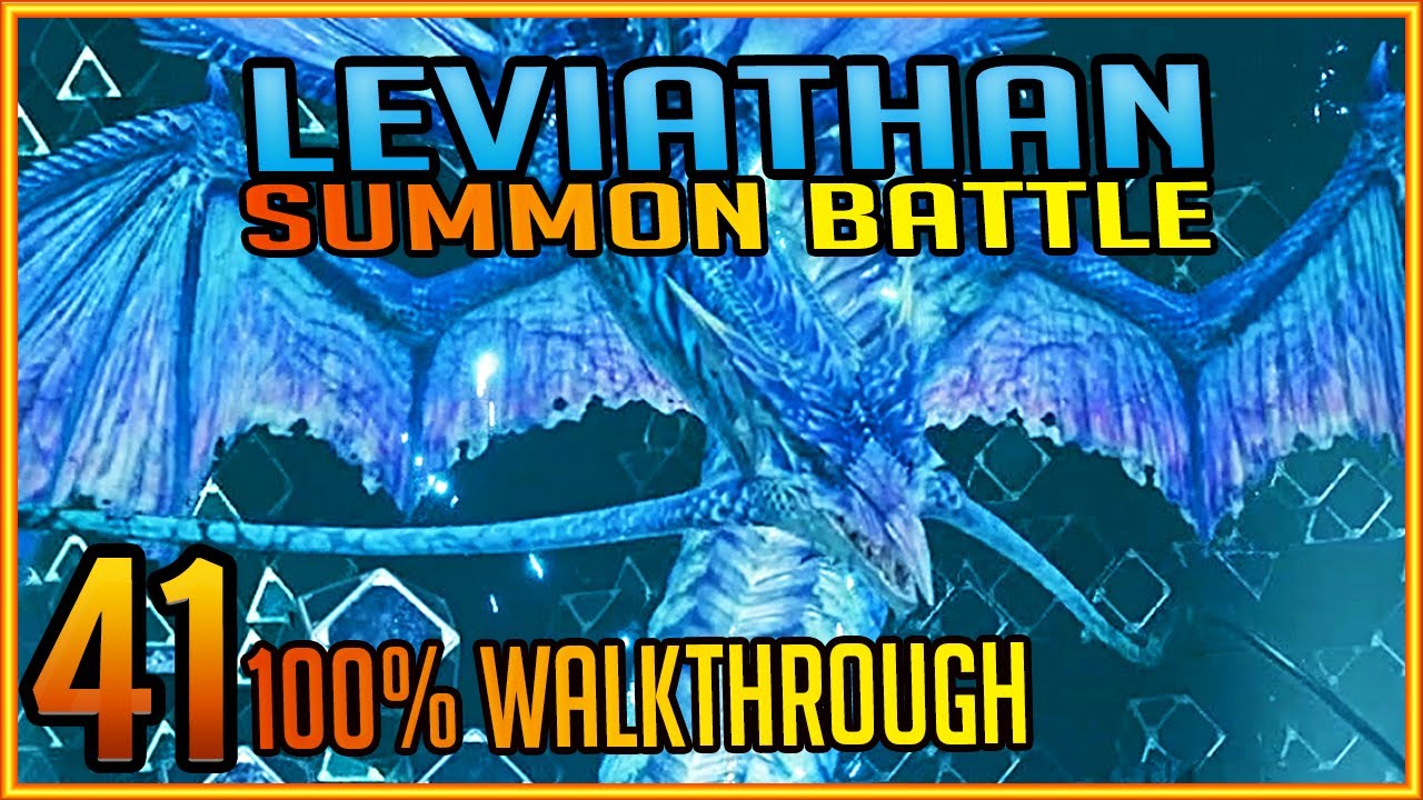 Leviathan Summon Battle (NO Healing OR ITEMS) FF7 REMAKE 100% ...
