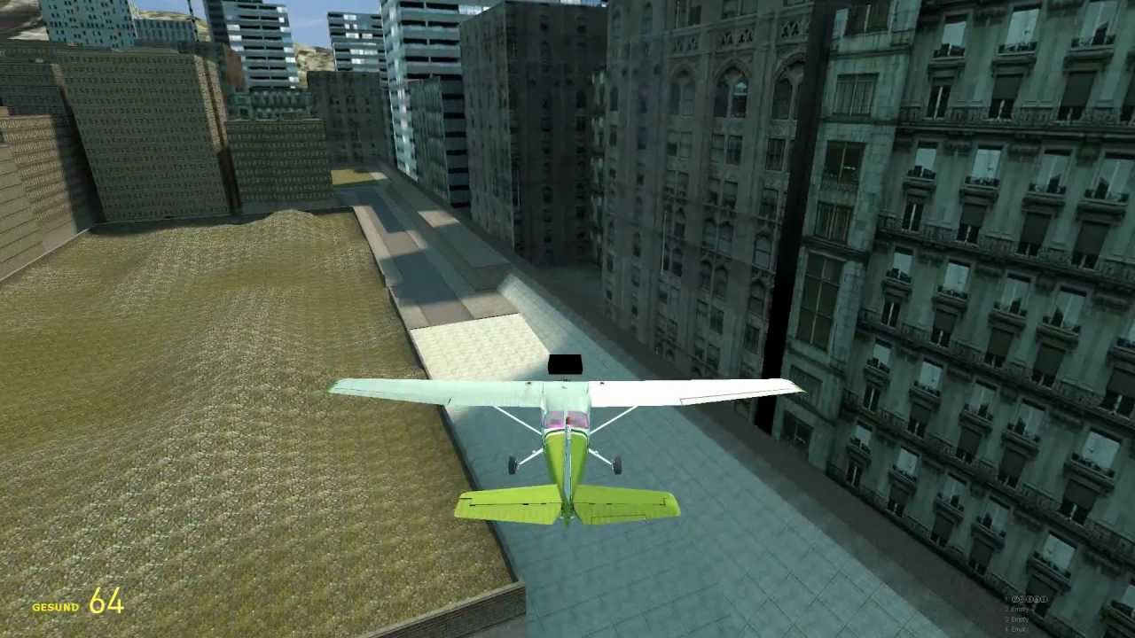 How To Correctly land an Airplane: Cessna - in Gmod 13 [Beta] - YouTube