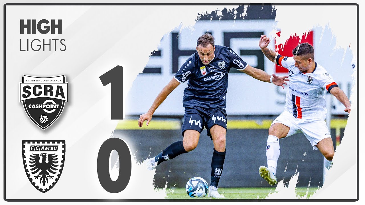 CASHPOINT SCR Altach vs. FC Aarau - Highlights - YouTube