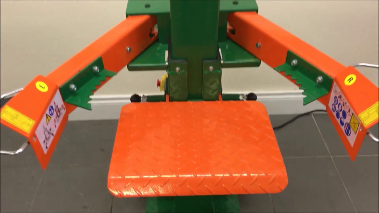 MAX AXE 9 Ton Electric Log Splitter - Operation and Maintenance - YouTube