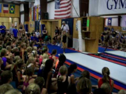 Bela Karolyi Camp 2009 #1 - YouTube
