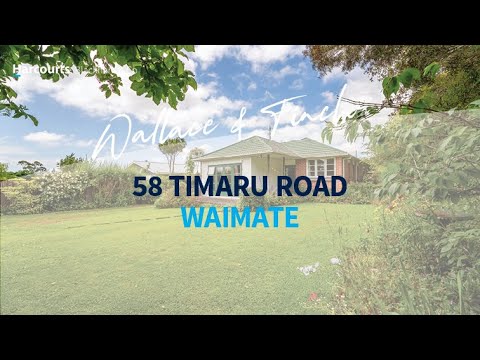 58 Timaru Road, Waimate | Wallace & Finch - YouTube