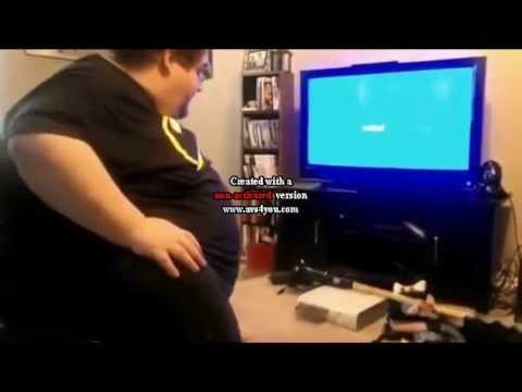 Fat Guy Xbox Rage Sped Up - YouTube