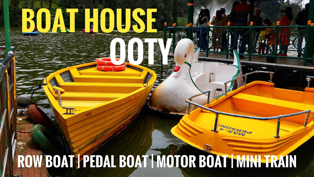 Ooty Lake | Ooty Boat House | Boating in Ooty | Mini Train | Budget ...