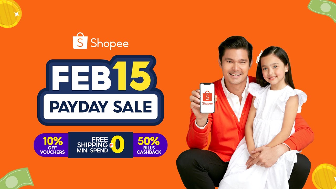 Mark your calendars: Shopee Feb 15 Payday Sale na! - YouTube