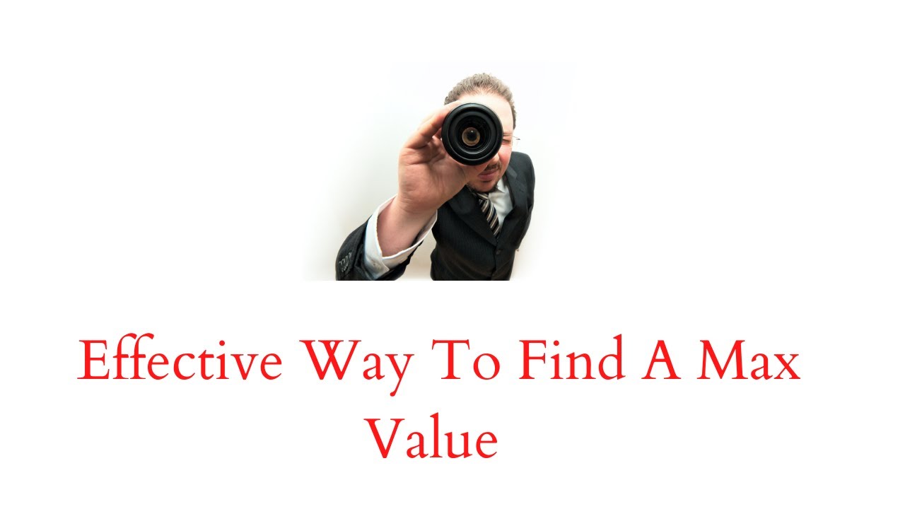 Effective Way To Find A Max Value In Array Using Java Problem Solving YouTube Effective Way To Find A Max Value In Array Using Java Problem Solving YouTube