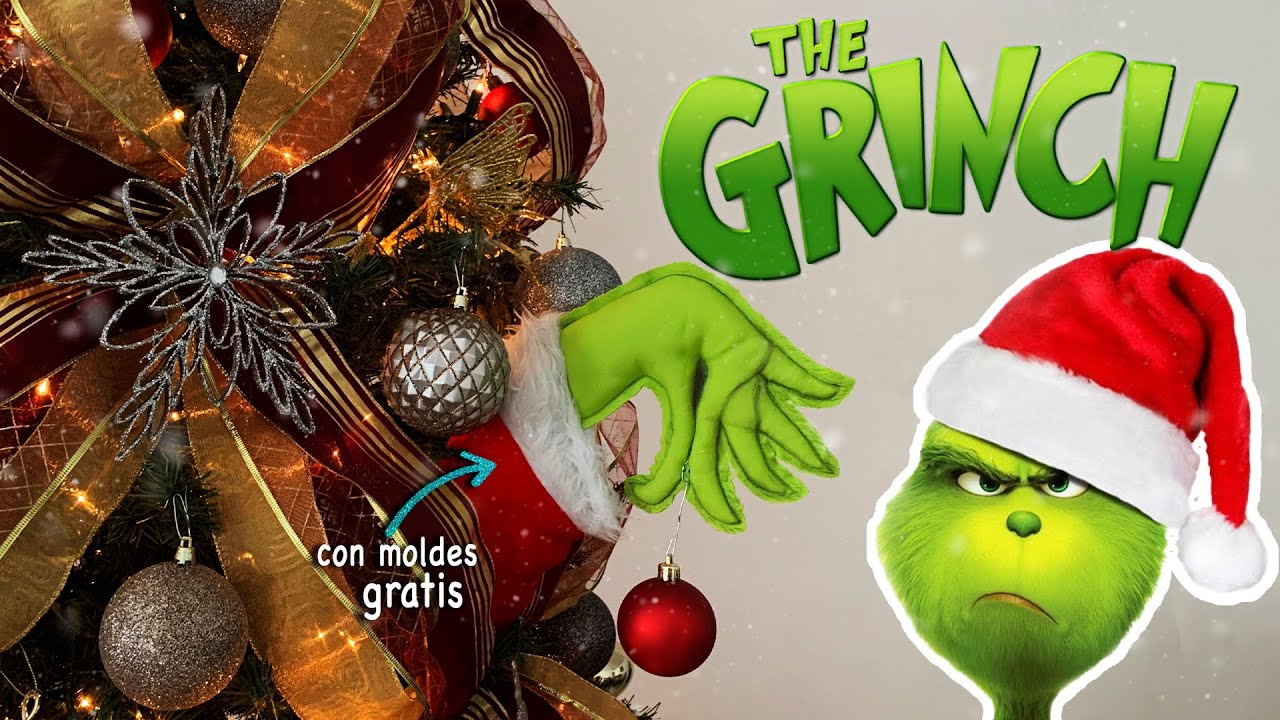 💚 ¿Cómo hacer la MANO del GRINCH para el ARBOLITO? - GRINCH Christmas ...