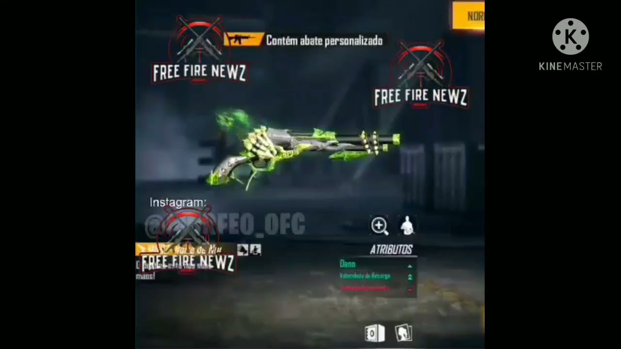 New Legendary M1887 Gun | New M1887 Skin Free Fire| Free Fire New Event ...