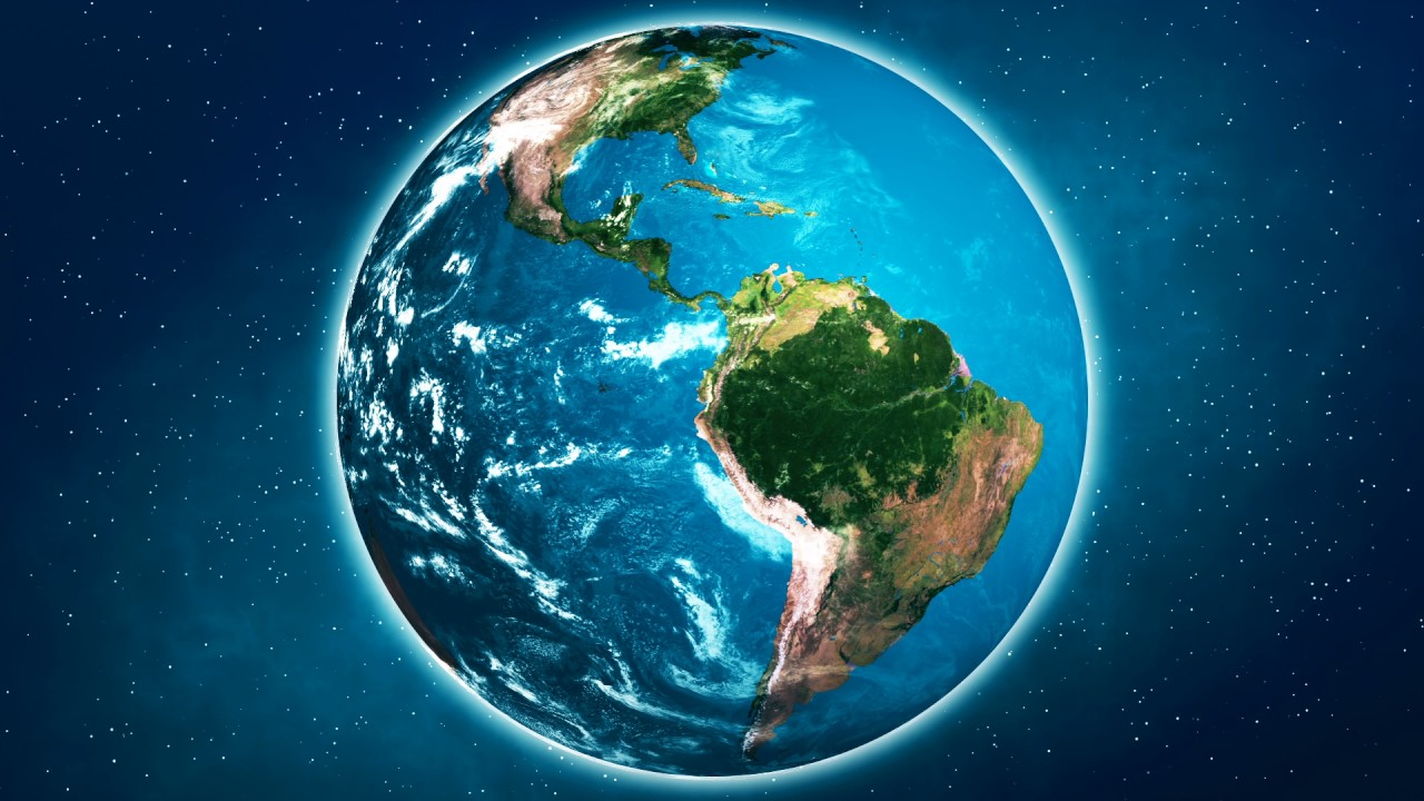 Free Footage: Realistic Planet Earth from space - YouTube