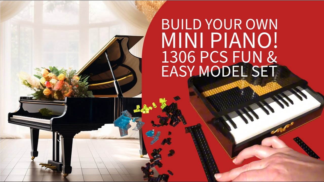 Mini Piano Model Build | Clear Instructions & Rewarding Results! - YouTube