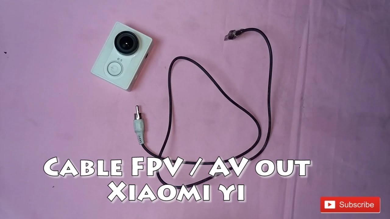Tutorial - Membuat AV out / Cable FPV Xiaomi yi - YouTube