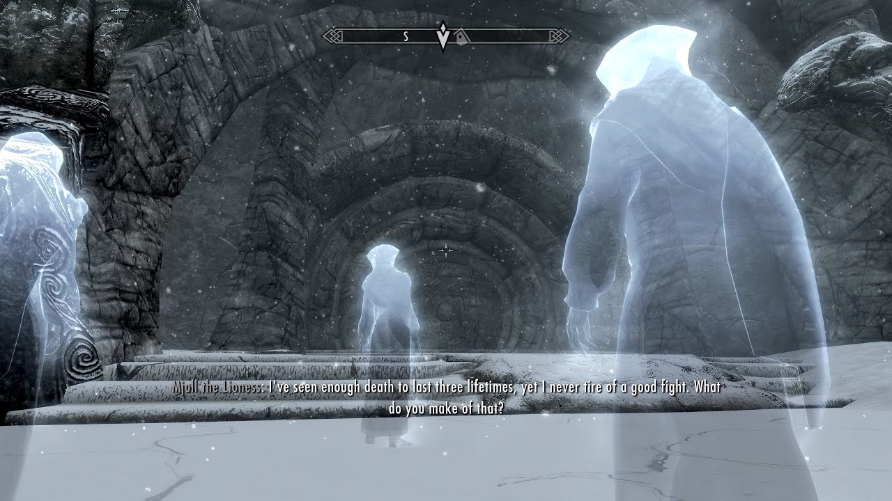 SKYRIM eps 225 Frost Trolls Live Here! - YouTube