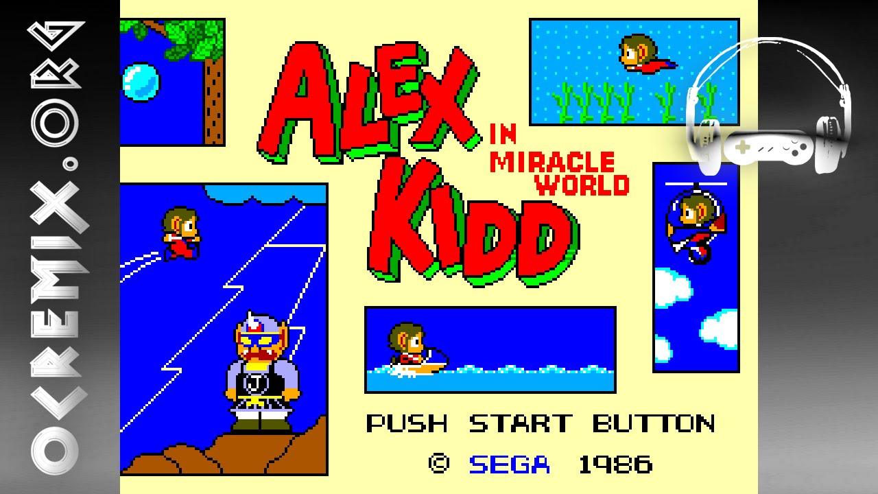 OC ReMix #29: Alex Kidd in Miracle World 'Sugar High' [Alex Kidd] by ...