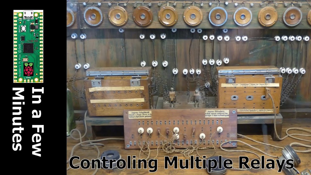 How to Control Multiple Relays With a PICO - YouTube