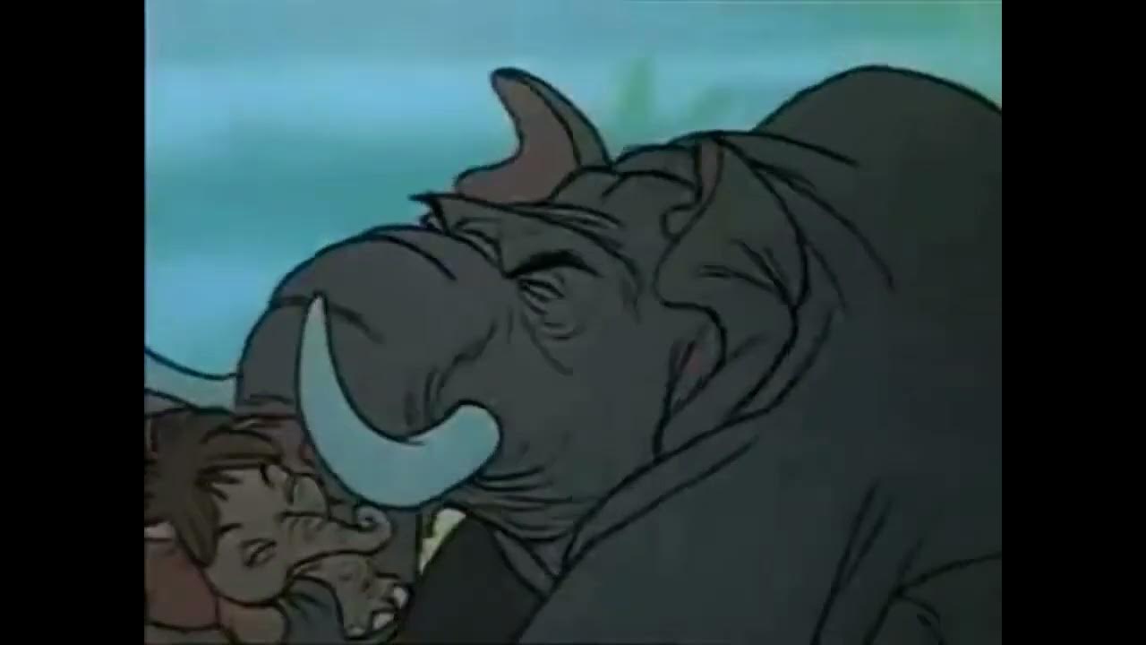 The Jungle Book 1967 Elephant Smash Youtube
