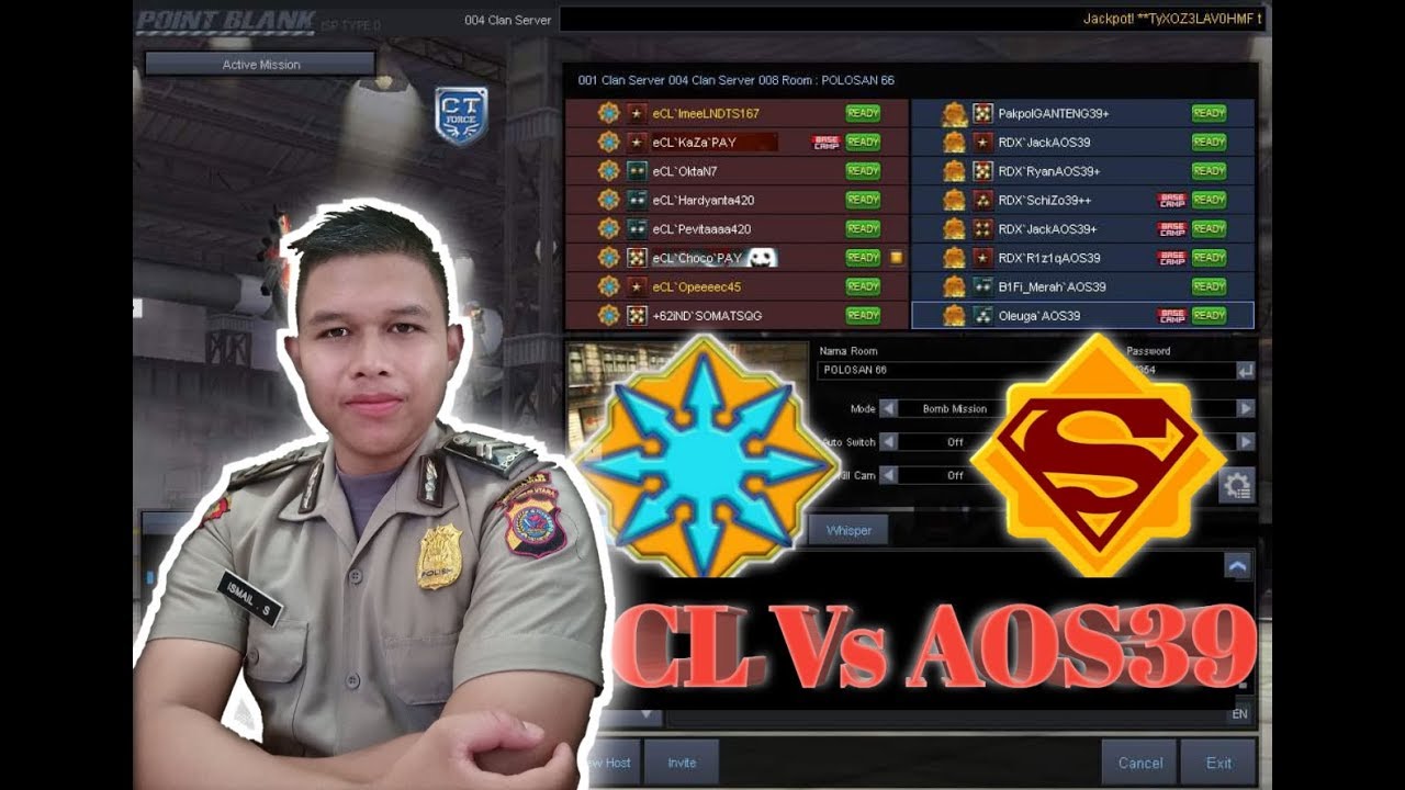 WAR CLan PART 2 Ketemu Clan Legenda Zaman GEMSCOOL | | POINT BLANK ...