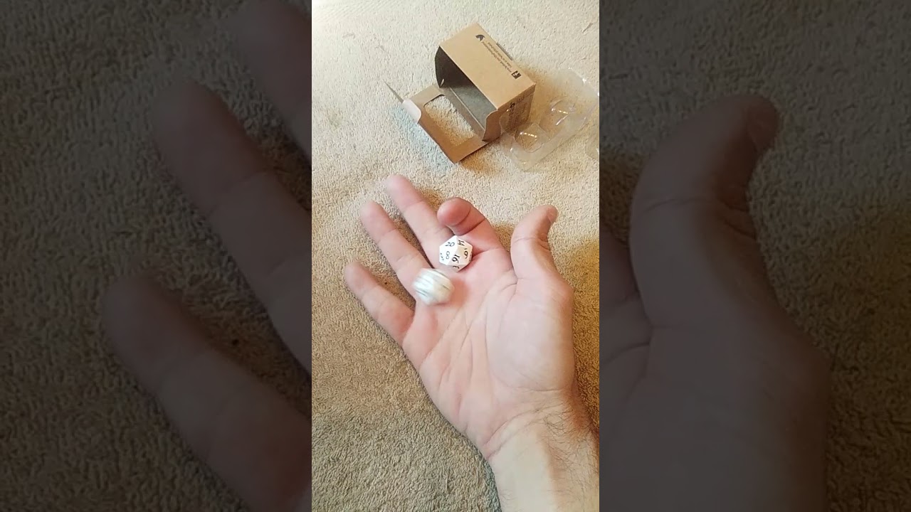 ultra pro heavy metal dice unboxing review - YouTube