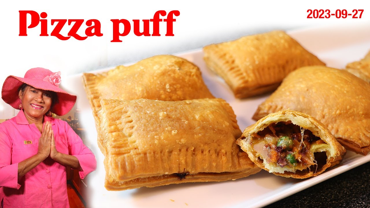 Pizza mac puff - simple & easy recipe by Apé Amma (Eng Subtitles) - YouTube